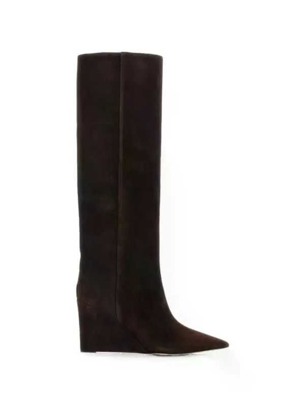 JIMMY CHOO Blake Suede Boots - Brown