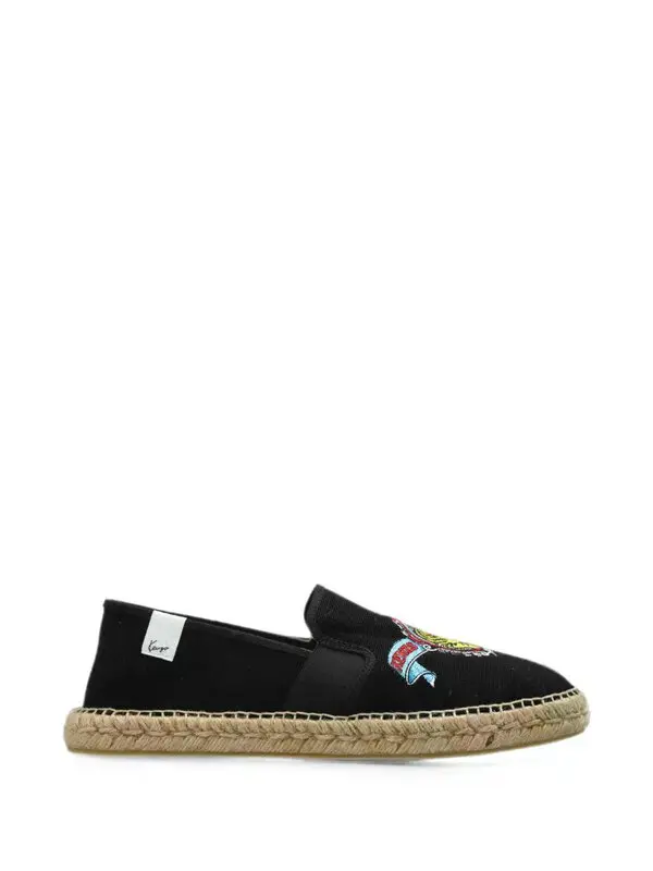 Kenzo Tiger-embroidered Espadrilles