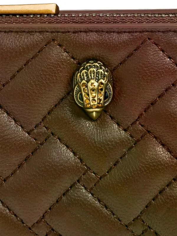 Kurt Geiger Kensington Quilted-pattern Leather Wallet