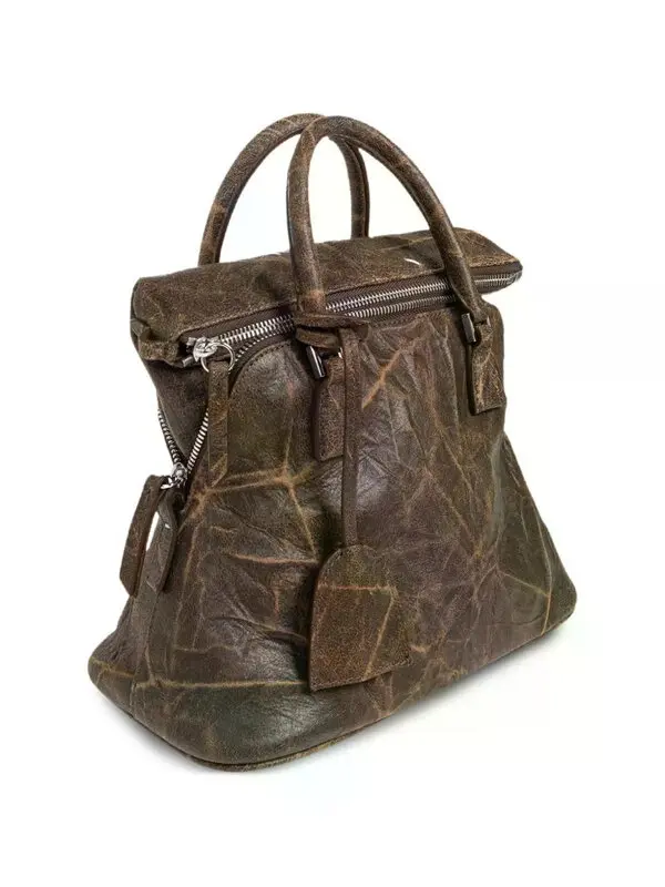 MAISON MARGIELA Mini 5ac Leather Tote Bag