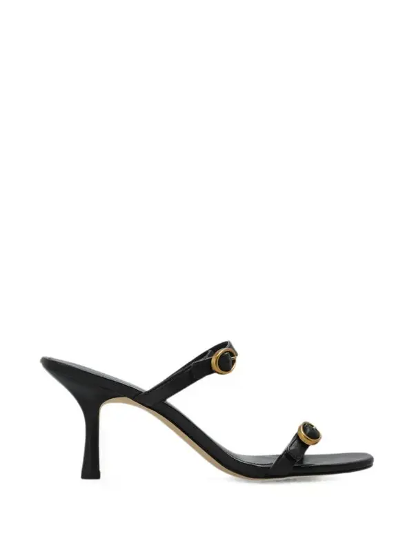 Michael Kors Kya Buckle-detail Sandals - Black