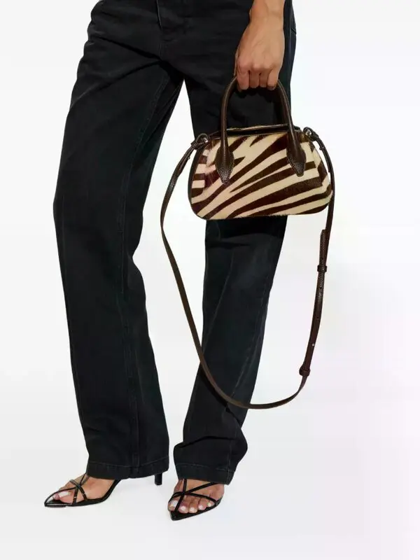Yuzefi Mini Oyster Duffle Tote Bag