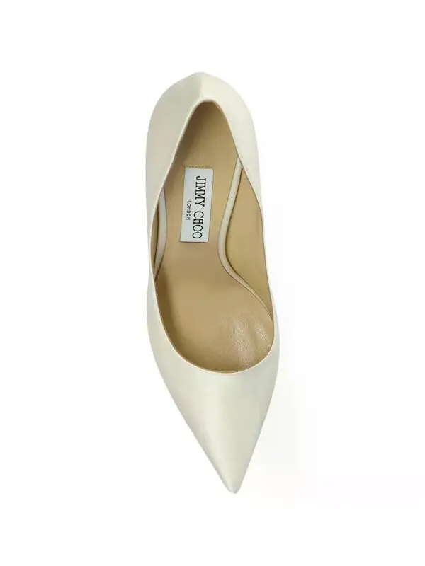 JIMMY CHOO Love 85 Satin Pumps