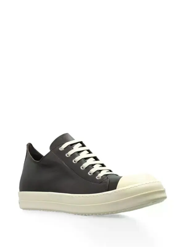 Rick Owens Low Sneaks Leather Sneakers