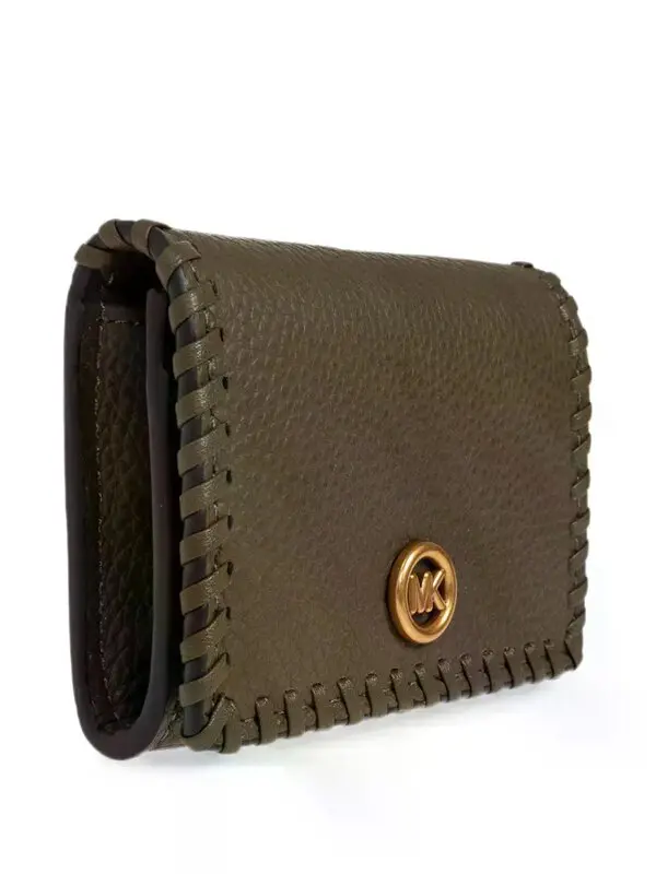 Michael Kors Logo-plaque Leather Wallet