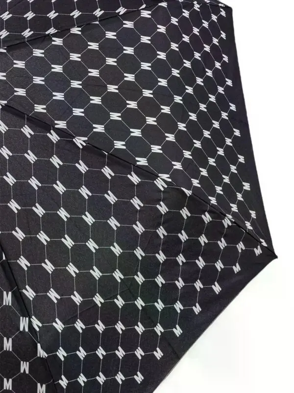 Moschino Monogram Folding Umbrella