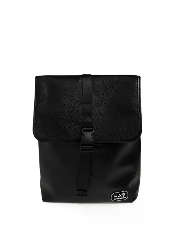 EA7 Logo-patch Buckle-fastening Backpack