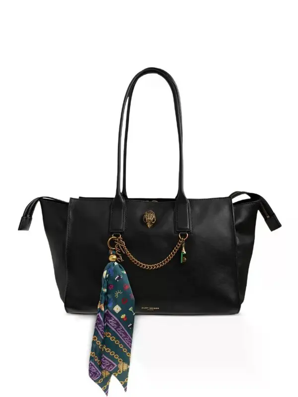 Kurt Geiger Sloane Leather Tote Bag - Black
