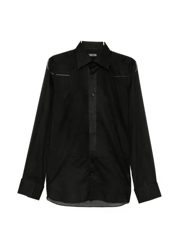 TOM FORD Pleated Evening Shirt
