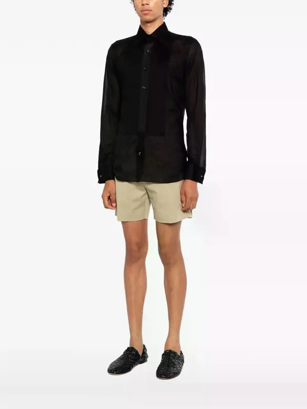 TOM FORD Pleated Evening Shirt