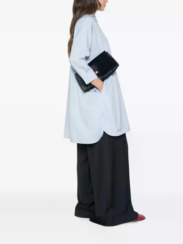 JIL SANDER Oversized Curved-hem Shirt