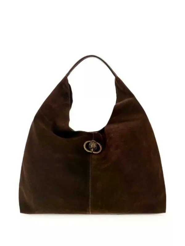 Kurt Geiger Large Chelsea Suede Shoulder Bag - Brown