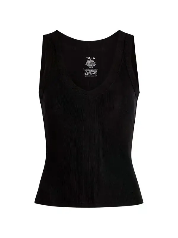 TALA Ribbed V-neck Tank Top