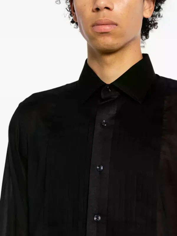 TOM FORD Pleated Evening Shirt