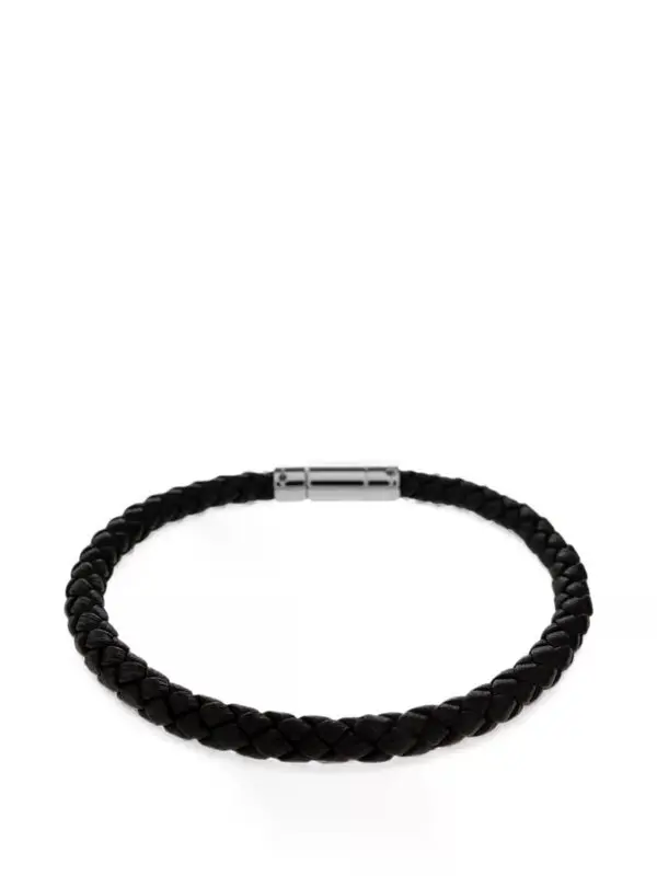 TOM FORD Braided Leather Bracelet