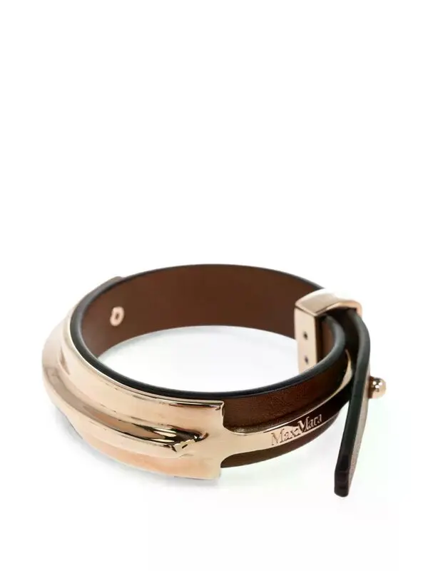 Max Mara Agia Leather Bracelet
