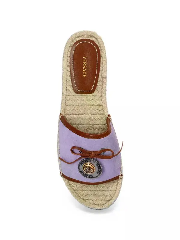 Versace Lola Plaque Sandals