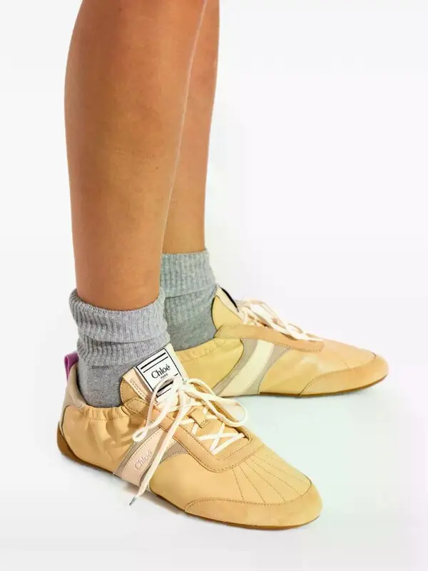 Chloé Kick Panelled Sneakers