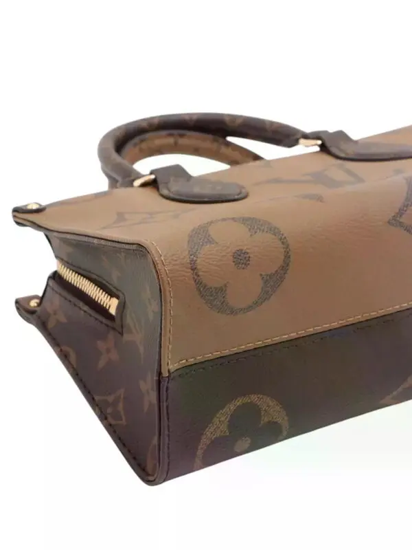 LOUIS VUITTON Monogram Reverse Onthego East West Satchel