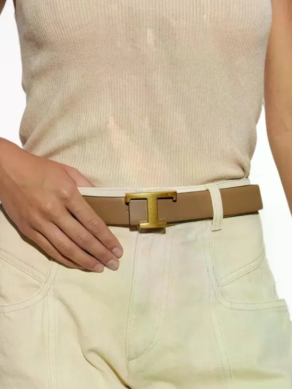 TOD'S T Timeless Leather Belt