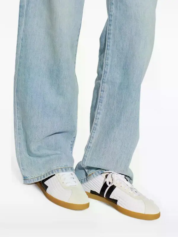 LANVIN Glen Quilted Calf Leather Sneakers