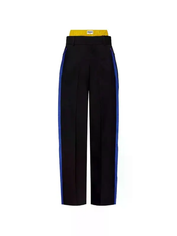 Dsquared2 Side-stripe Wide-leg Trousers