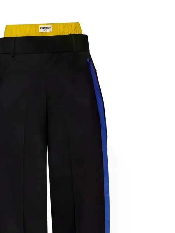 Dsquared2 Side-stripe Wide-leg Trousers