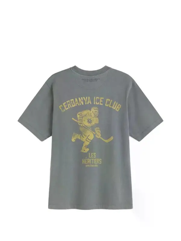 LES HÉRITIERS Graphic-print T-shirt