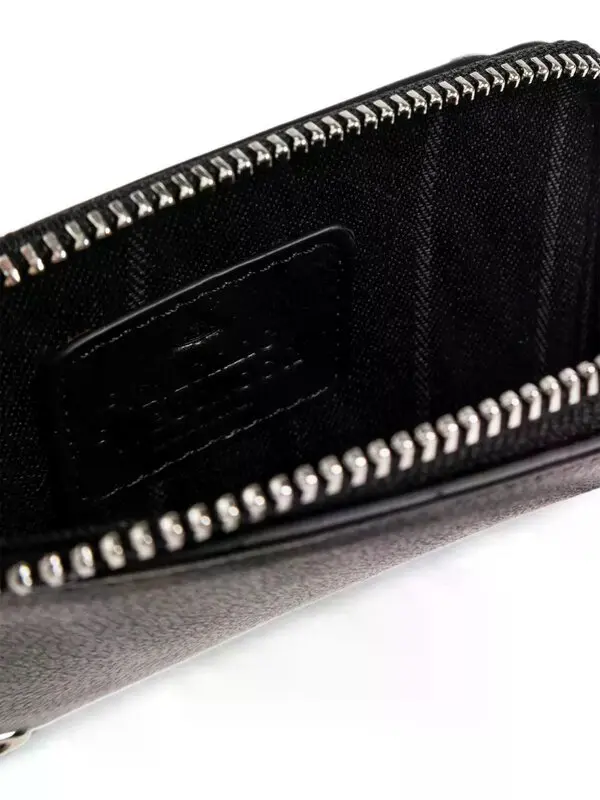 VIVIENNE WESTWOOD Orb-plaque Leather Card Holder