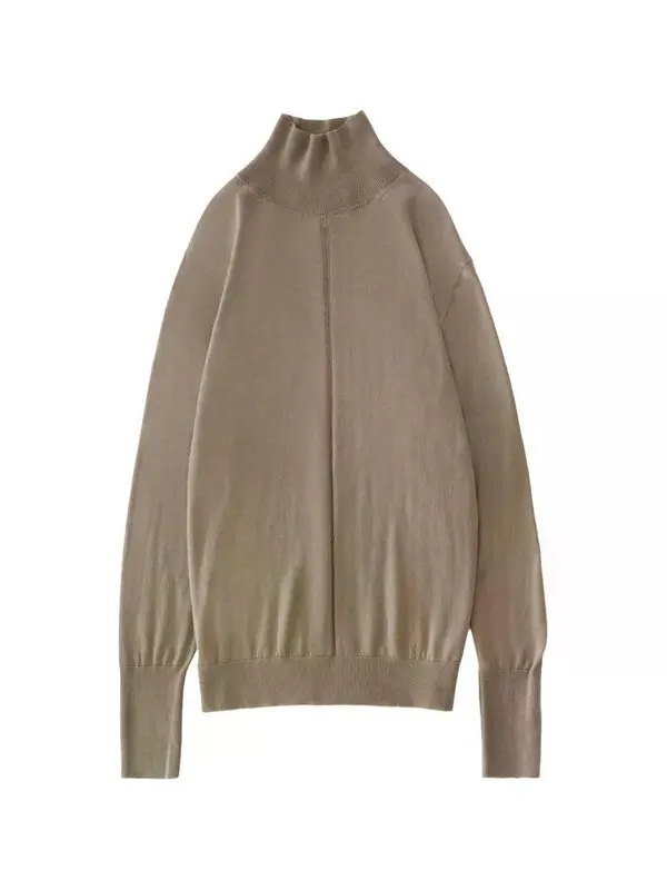 Studio Nicholson Eide Ladder-stitch Sweater - Brown