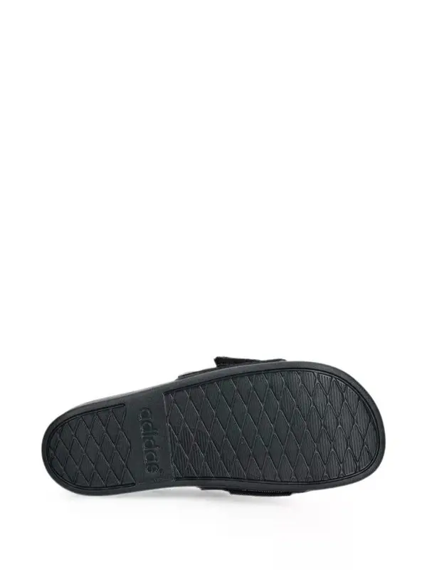 Adidas By Stella McCartney Leopard-print Touch-strap Slides