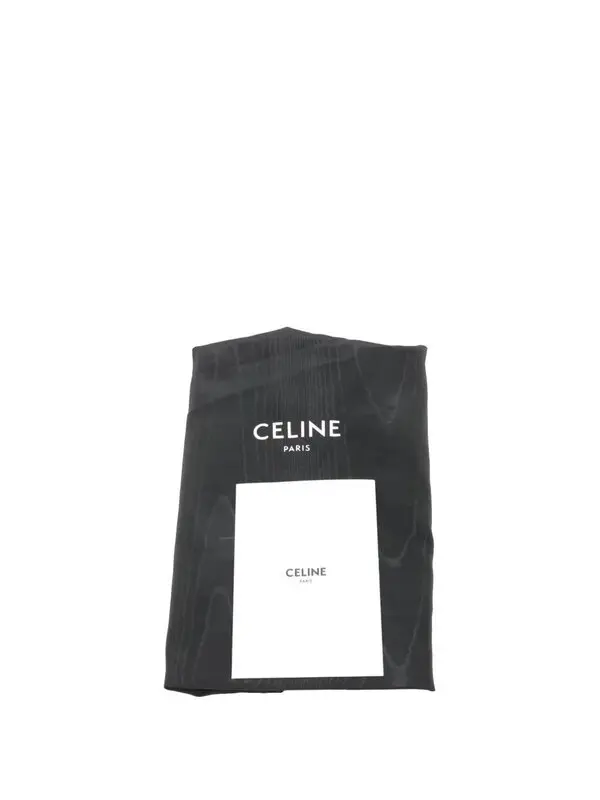 Celine 2000-2026 Small Triomphe Coated Canvas Bucket Bag - Brown
