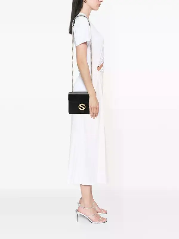 Gucci Small Interlocking G Calfskin Crossbody Bag