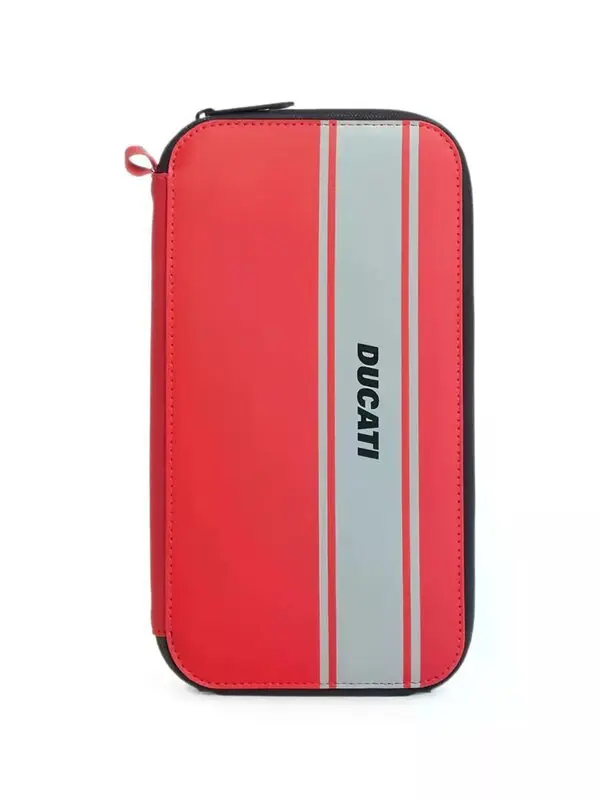 PIQUADRO Ducati Logo-print Wallet - Red