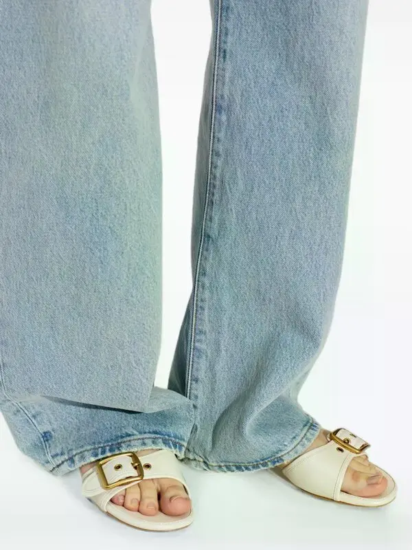 COACH Buckle-fastening Leather Sandals