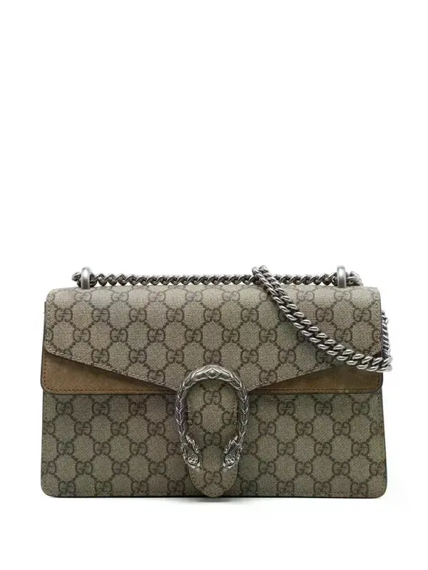 Gucci 2016-2026 Medium Gg Supreme Dionysus Shoulder Bag - Neutrals
