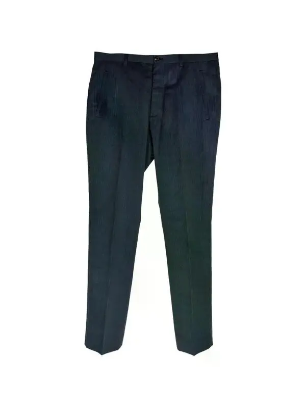 MAISON MARGIELA Pinstripe Slim-fit Trousers - Blue
