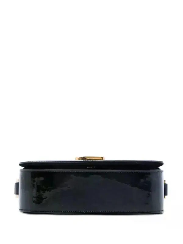 Saint Laurent Patent Monogram Universite Crossbody Bag