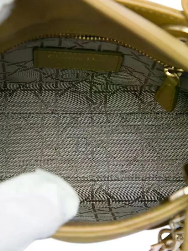 Dior Mini Lady Satchel - Brown