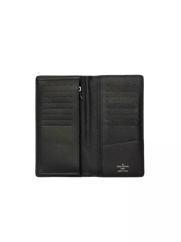 LOUIS VUITTON 2021-2026 Monogram Eclipse Brazza Wallet Long Wallets