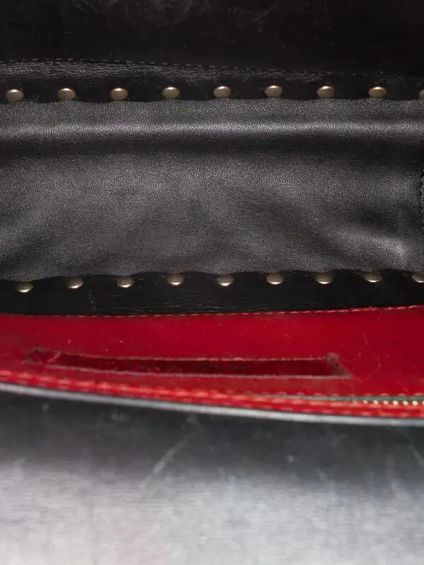 Valentino Garavani Medium Lambskin Vltn Rockstud Spike Satchel