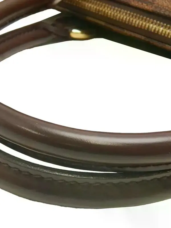 LOUIS VUITTON 2005 Damier Ebene Saleya Mm Tote Bag - Brown