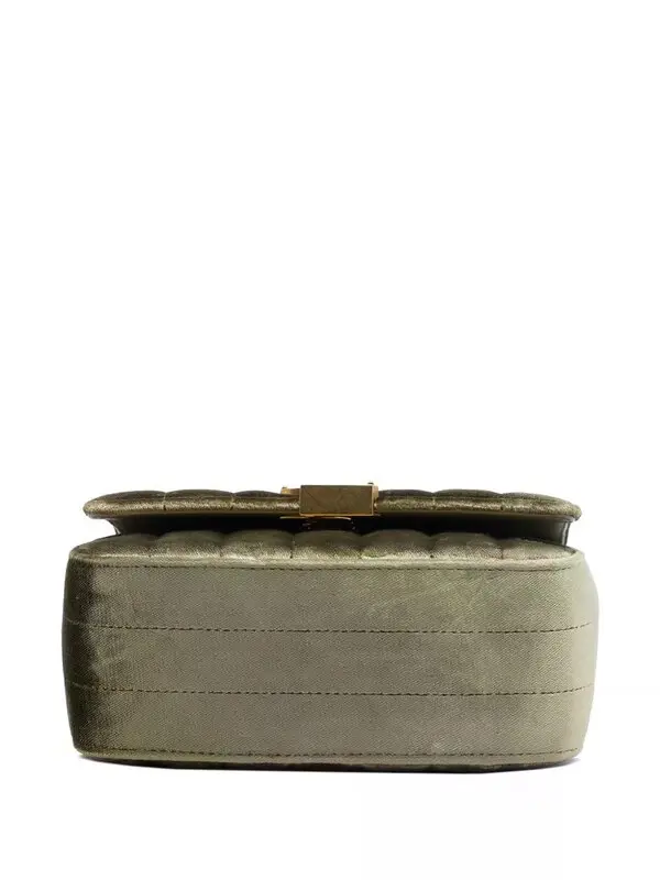 Saint Laurent Velvet Monogram Vicky Chain Bag