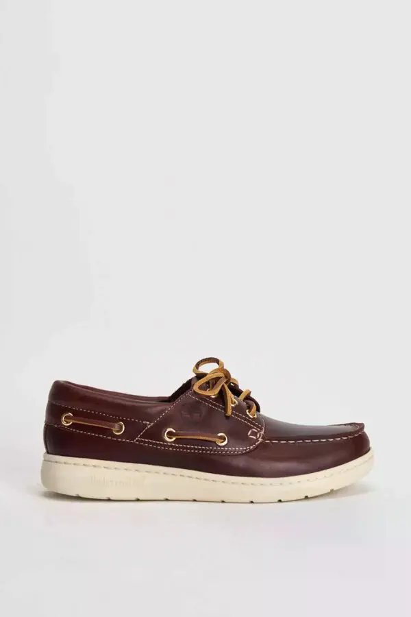 Timberland Portofino Boat Shoes - Red