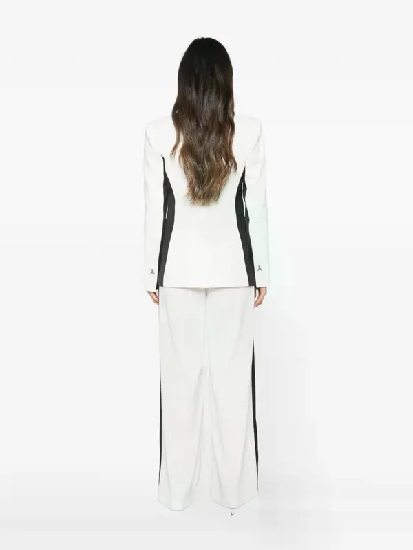 Patrizia Pepe Color-block Double-breasted Blazer