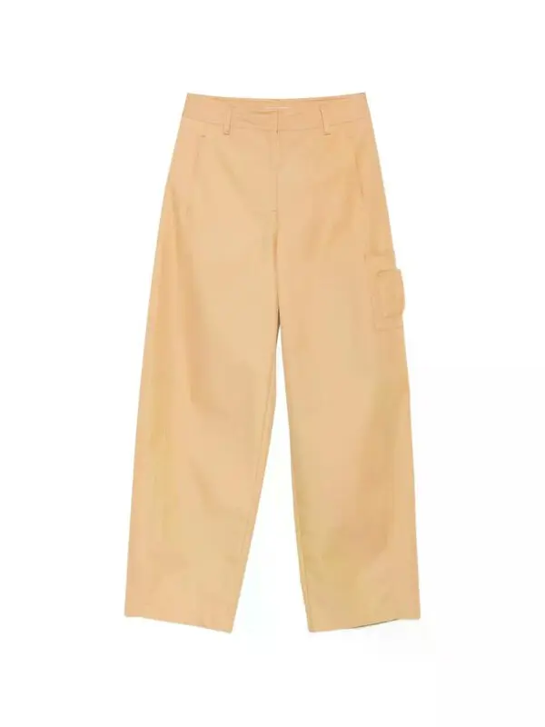 Patrizia Pepe Mustard Cargo Trousers - Yellow