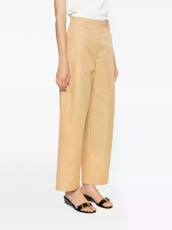 Patrizia Pepe Mustard Cargo Trousers