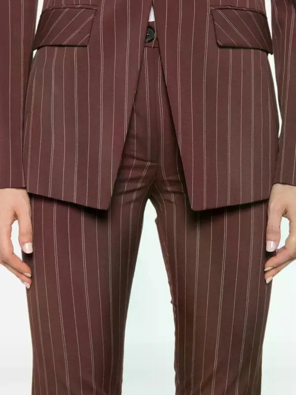 Patrizia Pepe Pinstripe Tailored Trousers