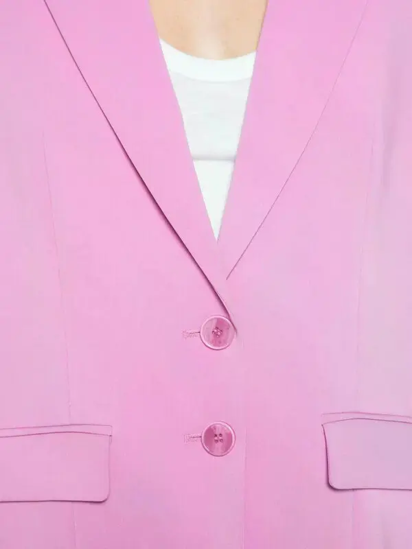 Patrizia Pepe Buttoned Single-breasted Blazer