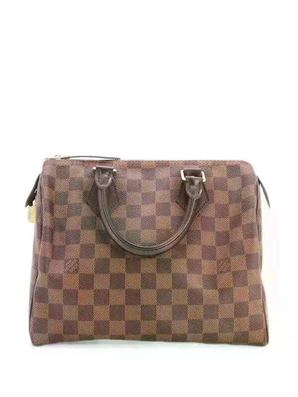 LOUIS VUITTON Speedy 25 Satchel Handbag - Brown